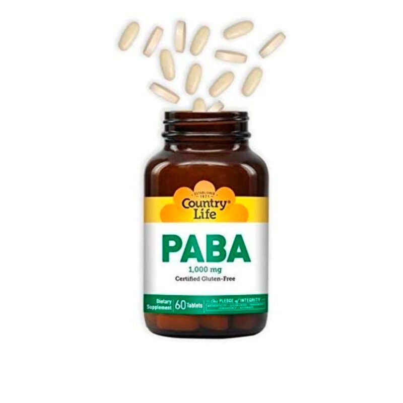 Paba 1000mg 60 Tabletas – Mis Vitaminas
