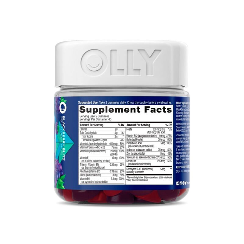 Olly Mens Multi Multivitaminico 90 Gomitas Hombre – Mis Vitaminas